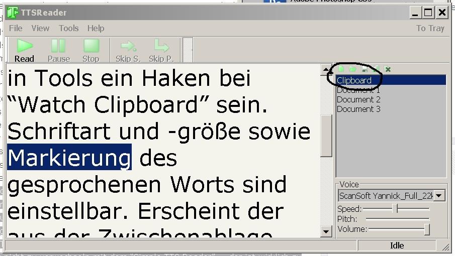 Vorlesen lassen am PC | Clemi's Seh-Blick